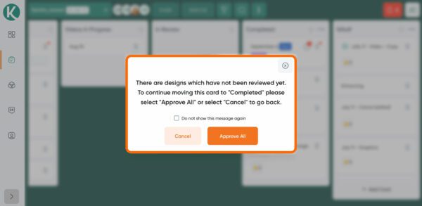 Streamlined Approval Process For Clients Kimp