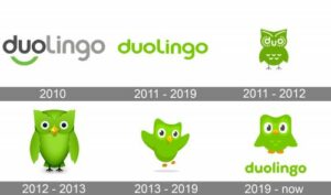 The Duolingo Logo Evolution: How the Green Owl Became a Global Brand ...