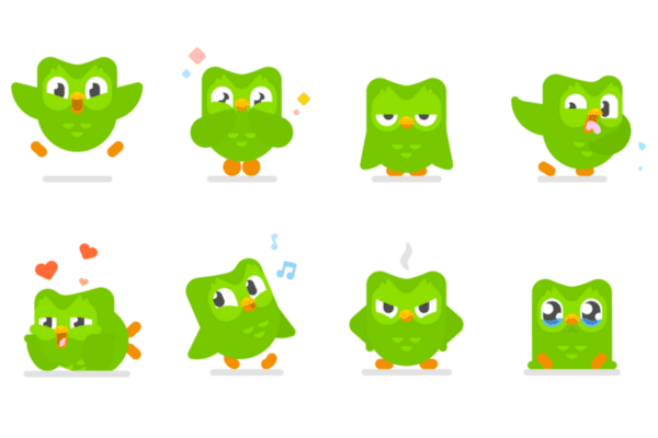 The Duolingo Logo Evolution: How the Green Owl Became a Global Brand ...