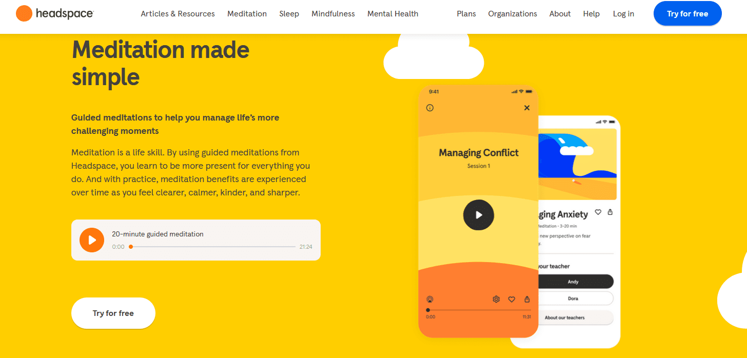 Designing Tranquility: Analyzing the Visual Identity of the Headspace ...