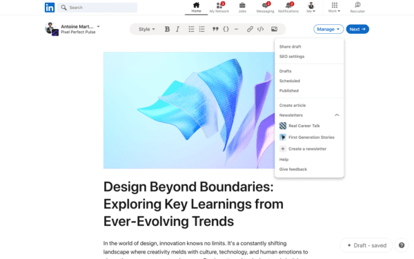 The Ultimate Guide to LinkedIn Newsletters: Tips, Tricks & Examples - Kimp