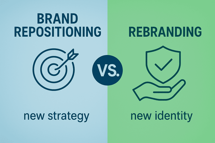 Brand Repositioning vs. Rebranding: What Your Business Actually Needs ...