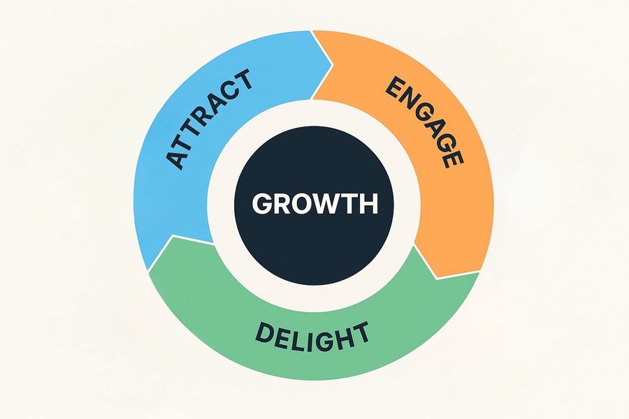Flywheel Marketing: Strategies for Startups and Small Businesses - Kimp